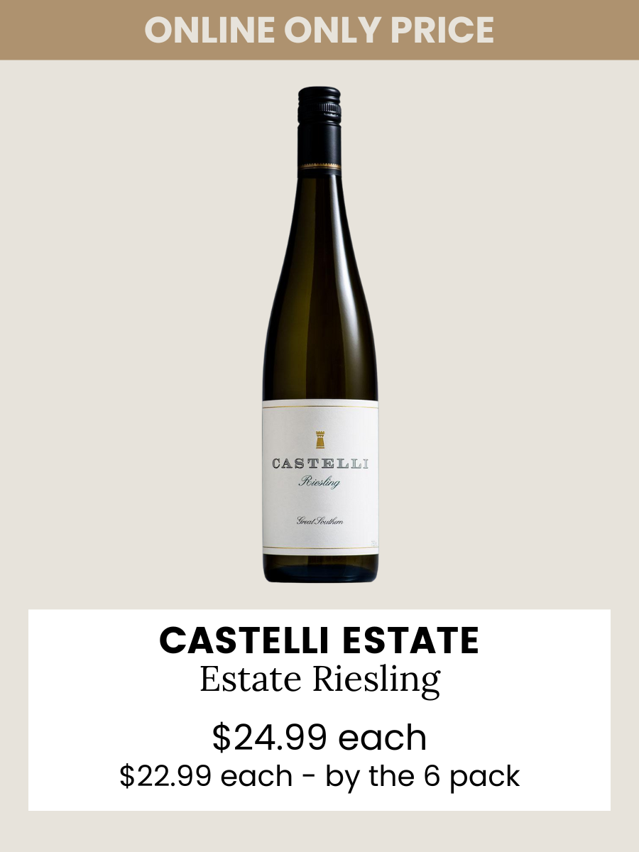 Castelli Estate Riesling – Grand Cru Wineshop & Cellar
