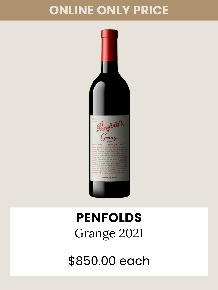 Penfolds Grange 2021 – Grand Cru Wineshop & Cellar